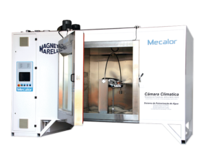 Water spray tests - Mecalor EN